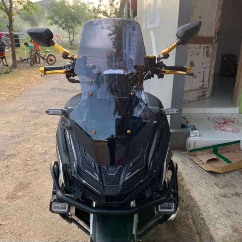Jual windshield ADV 150 ADV 160 TEBAL bening smoke Visor ADV 150 ADV ...