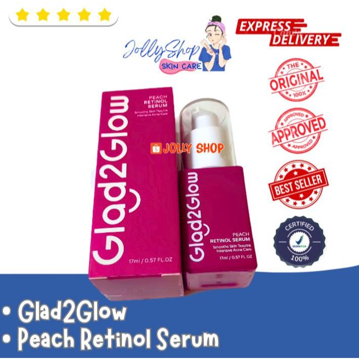 Jual G2G Peach Retinol Serum Smooths Skin Texture & Intensive Acne Care ...