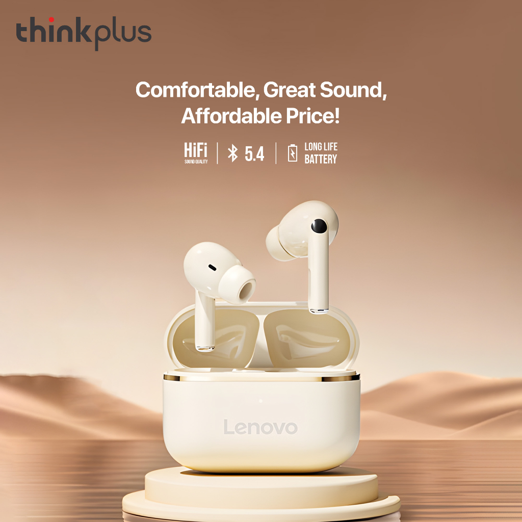 Jual Lenovo Thinkplus EA230 True Wireless Bluetooth Mini Earbuds Earphone TWS Ambient Sound ...