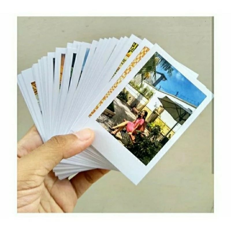 Jual CETAK POLAROID 2R Art paper 260gsm Murah | Shopee Indonesia
