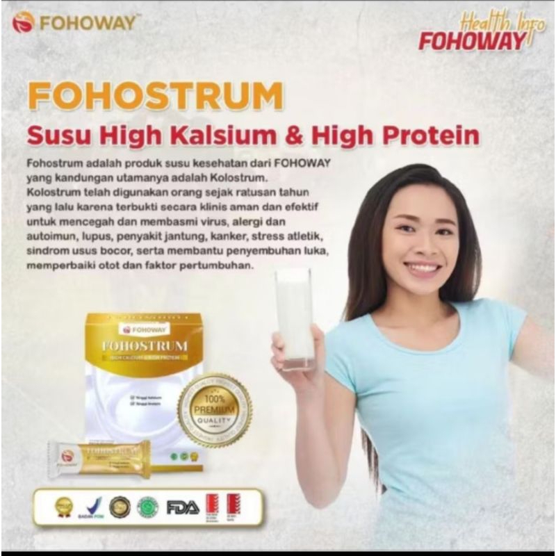 Jual SUSU FOHOSTRUM UNTUK NUTRISI TUBUH DARI FOHOWAY | Shopee Indonesia