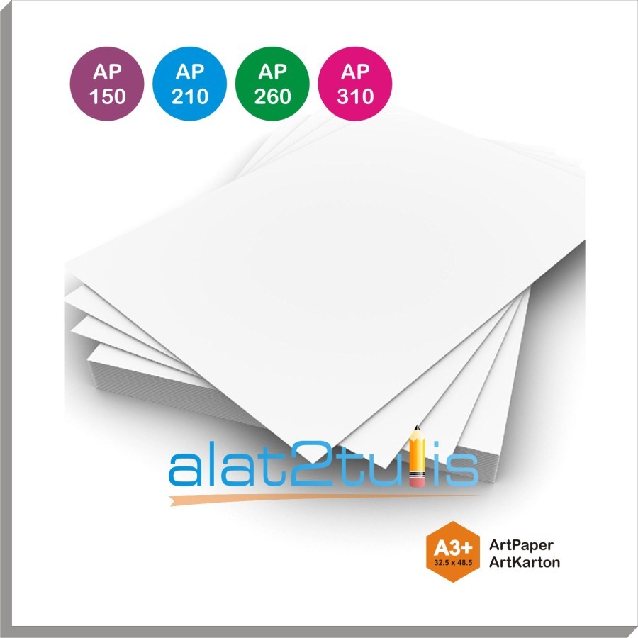 Jual Artpaper | Artkarton kertas art paper karton A3+ | Shopee Indonesia