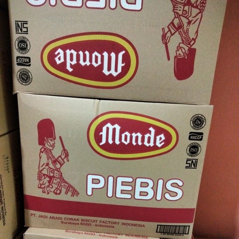 Jual 1 karton Monde pie bis Monde isi 60 pcs | Shopee Indonesia