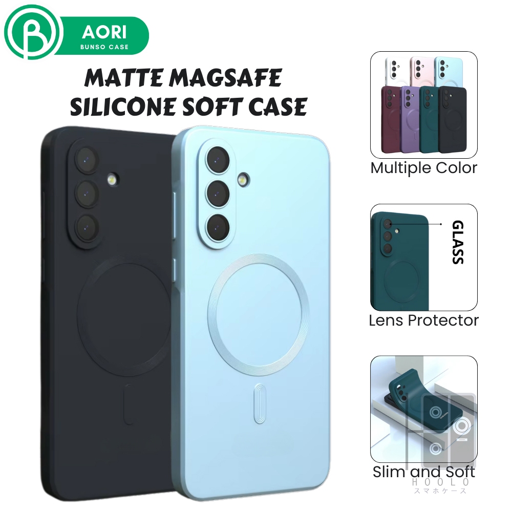 Jual Bunso AORI Soft Case For Samsung Galaxy A56 A36 A26 A16 A55 A35 A15 5G 4G Matte Magsafe ...