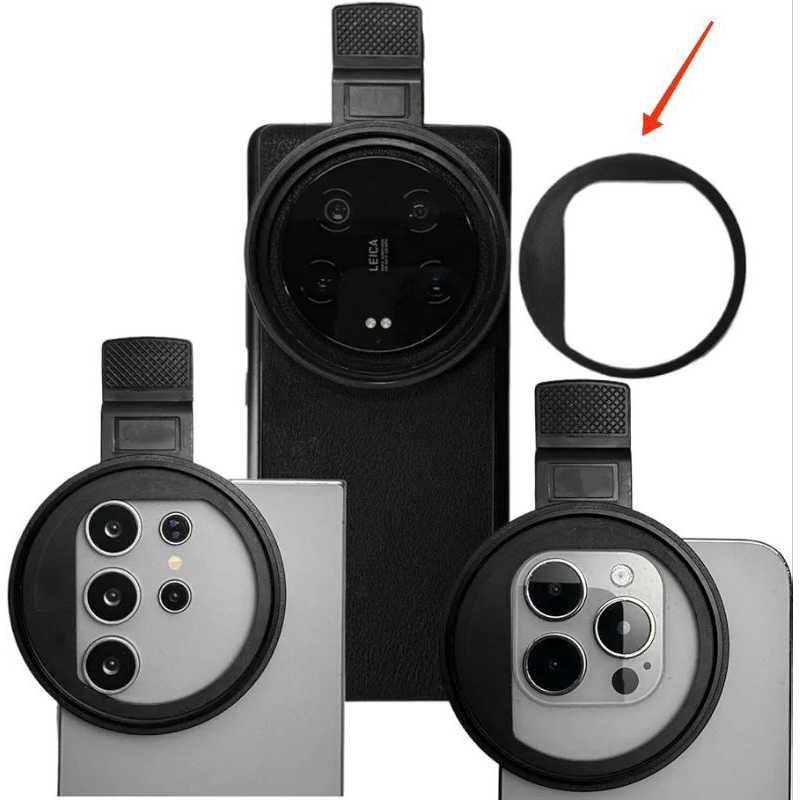 Jual Filter iPhone Klip Filter hp 67mm Clip Adapter Filter 67mm ...