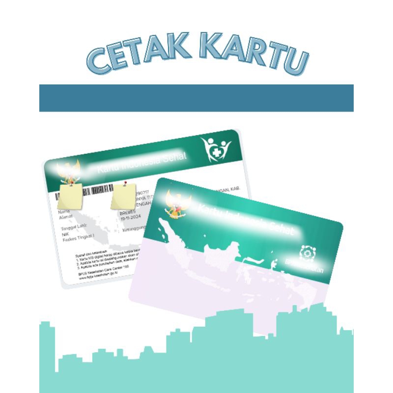 Jual CETAK KARTU FISIK BPJS BAHAN PVC ID CARD SEPERTI ATM | Shopee ...
