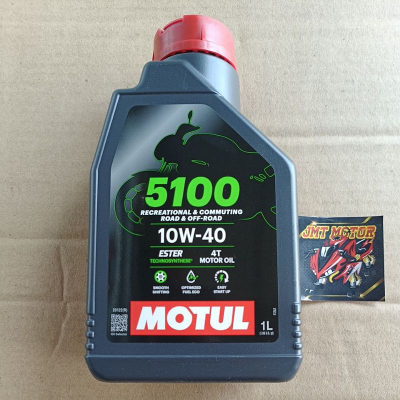 Jual Oli Motul 4T 5100 10W-40 1L/Ester/Technosynthese | Shopee Indonesia