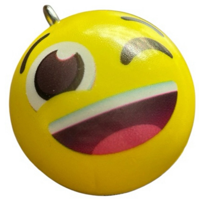 Jual Mainan Bola Sponge Emoji Kuning 3,5 cm 10 gram Ready 6 Varian ...