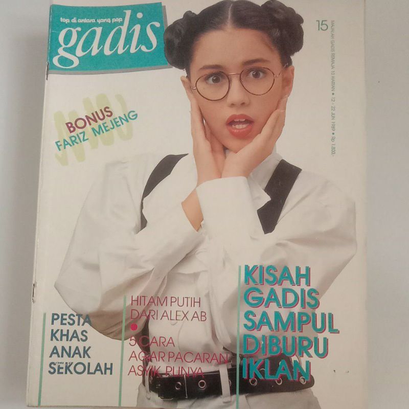Jual Majalah Gadis Tahun 1989 Cover Linda Prawirohardjo | Shopee Indonesia