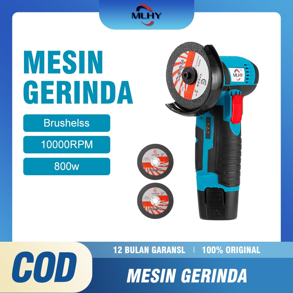 Jual MLHY Gerinda Mini Listrik Grinda Mini Cordless Portable Brushless ...