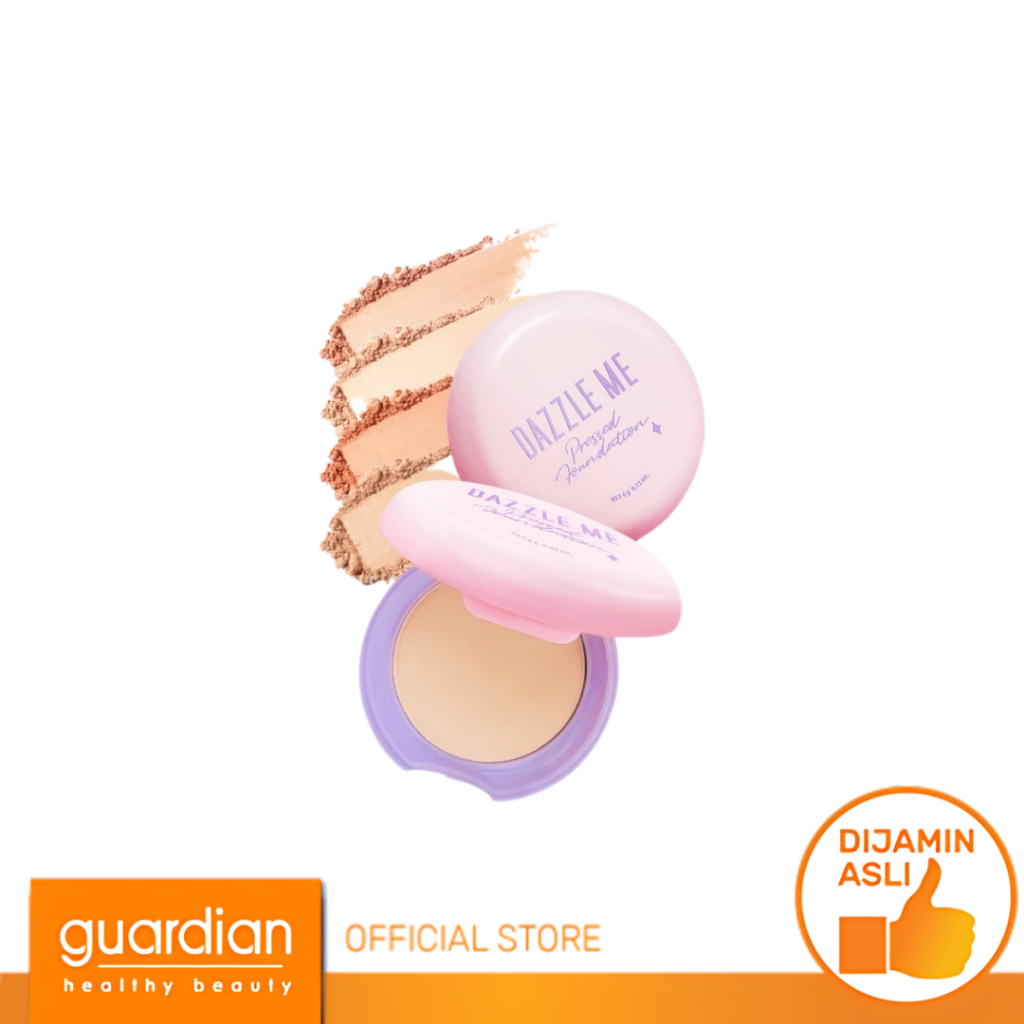 Jual Dazzle Me Muse Pressed Foundation - Long Lasting Filter Like ...