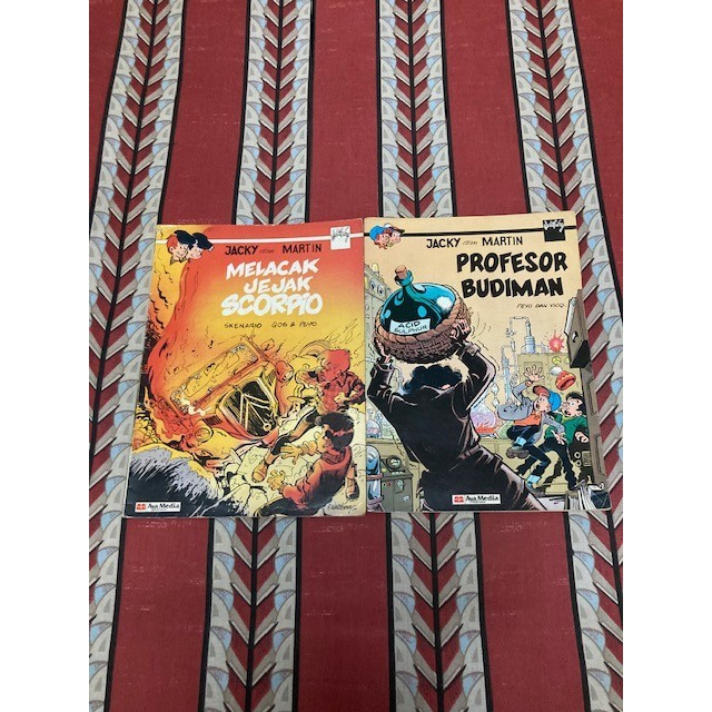 Jual Buku Komik Jacki dan Martin Jejak Scorpio dan Teka Teki Sumpit ...