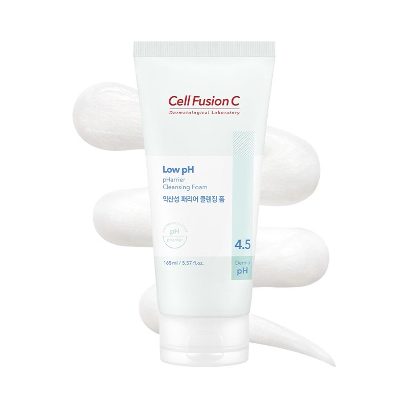 Jual Cell Fusion C Low pH pHarrier Cleansing Foam 165 ml | Shopee Indonesia