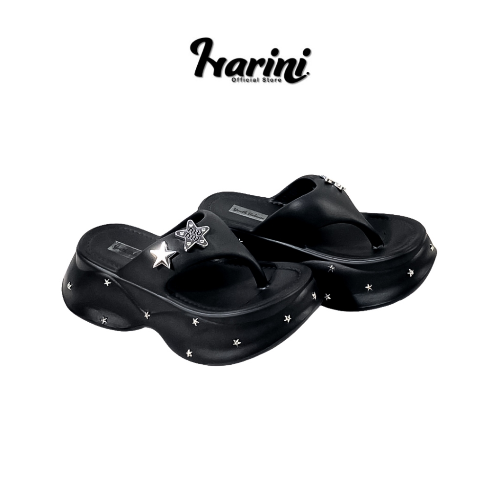 Jual Sandal Jepit Wedges Tebal Elegant Sendal Japit Karet Jelly Import ...