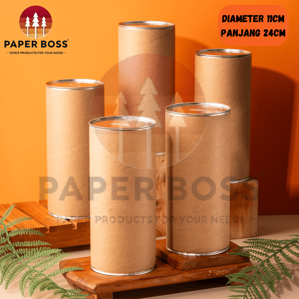 Jual Celengan Kaleng Polos Tanpa Sticker XL Xtra-Large TERMURAH ...
