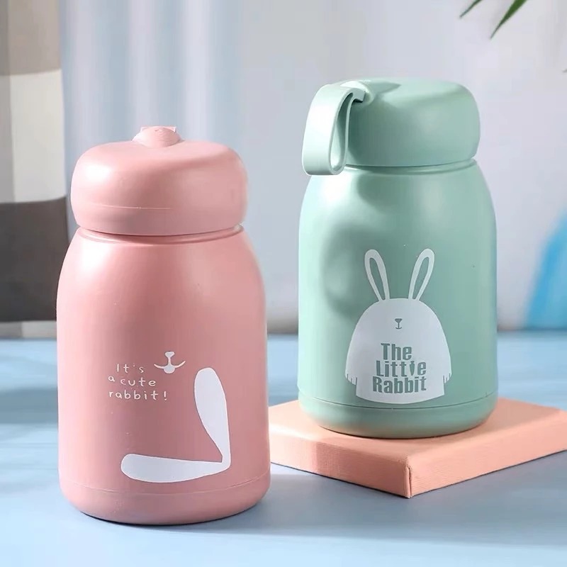 Jual Botol Kaca Kelinci Hello Dream Tumbler 400ml | Shopee Indonesia
