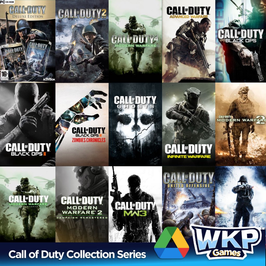 Jual Call of Duty Collection Series - PC Game - LINK DOWNLOAD - GAME ...