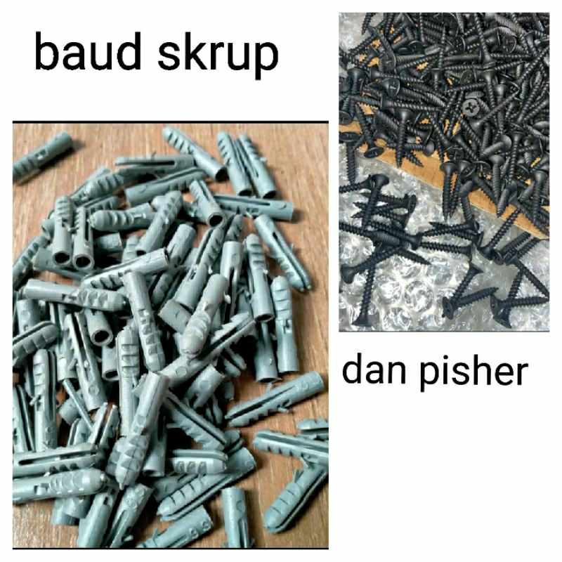 Jual baud skrup & pisher rell gorden | Shopee Indonesia