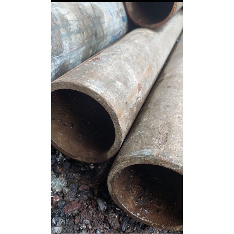 Jual Pipa Besi 4 inch Seamless Galvanis Tebal 9mm OD 115mm ID 97mm ...