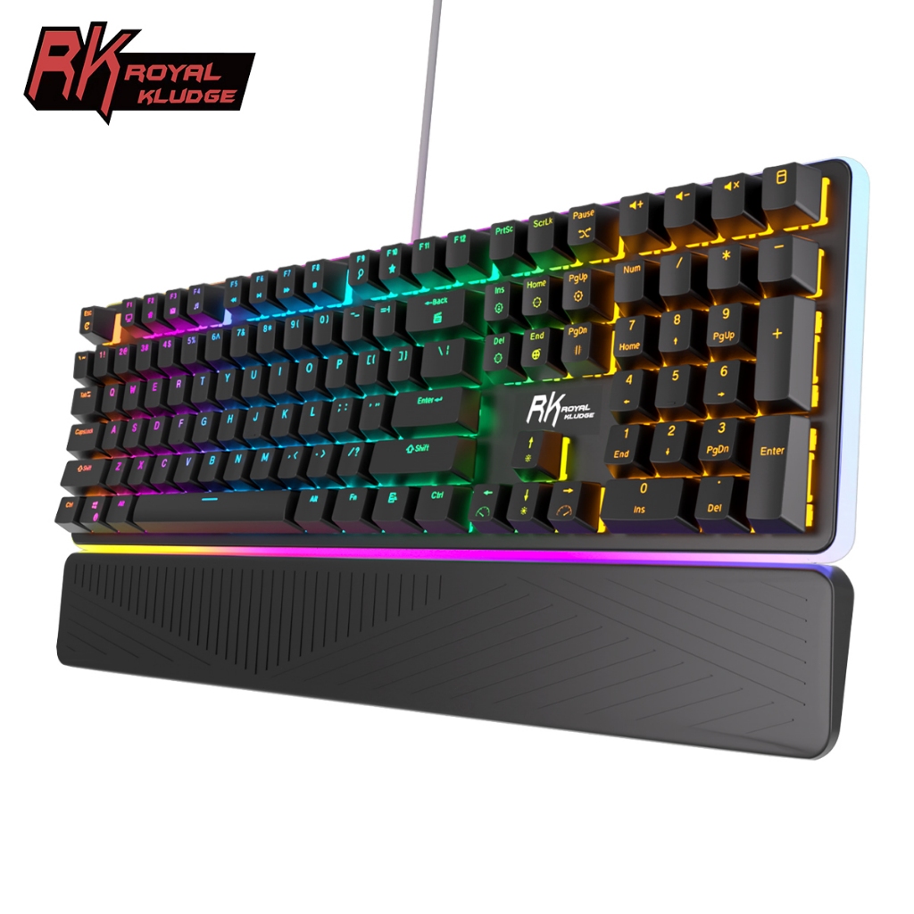 Jual Royal Kludge Rk918 Full Rgb Backlit Wired Mechanical Keyboard ...