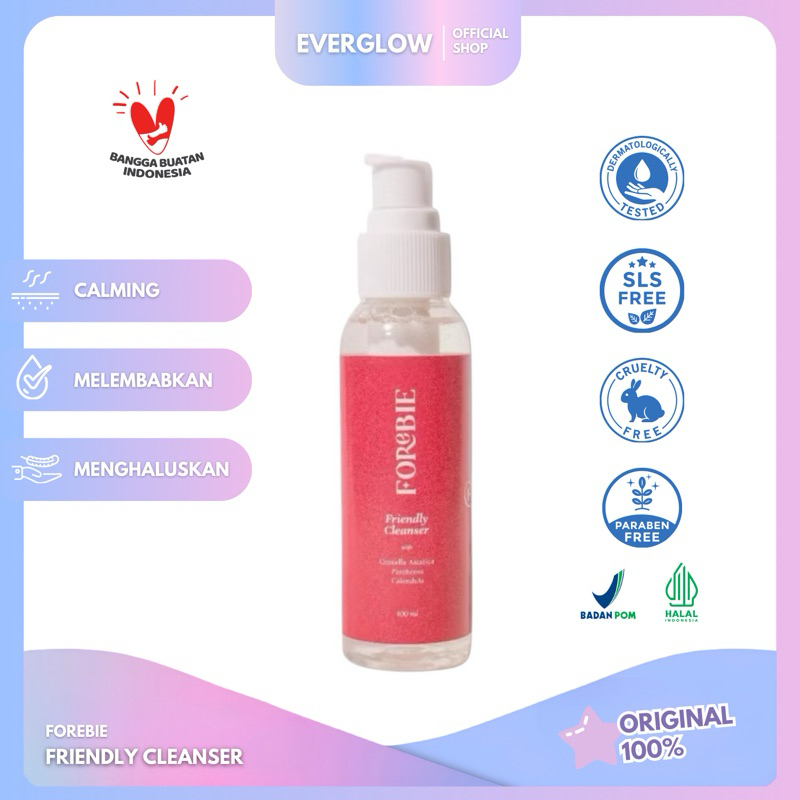 Jual Forebie Friendly Cleanser 100 Ml | Shopee Indonesia