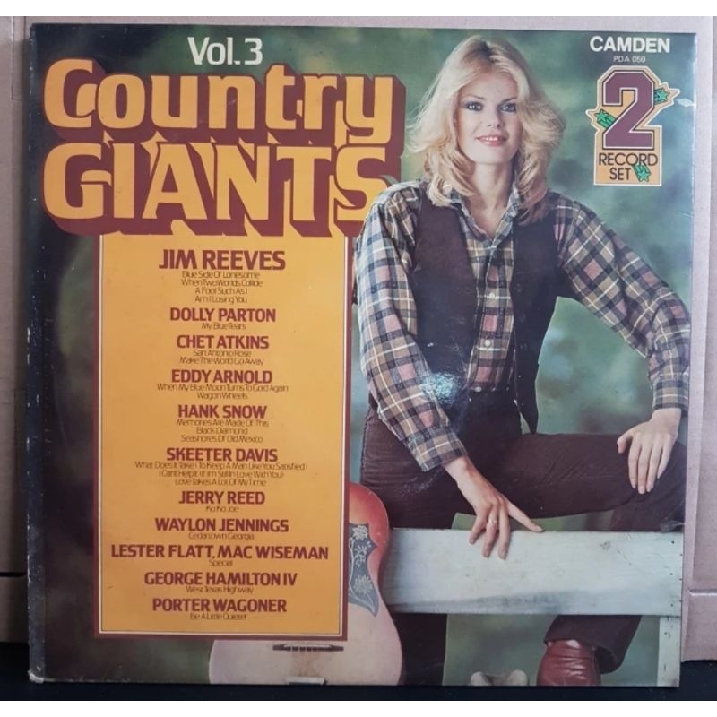 Jual Vinyl Piringan Hitam 12 inch Jim Reeves, Dolly Parton dll - Country Giants | Shopee Indonesia