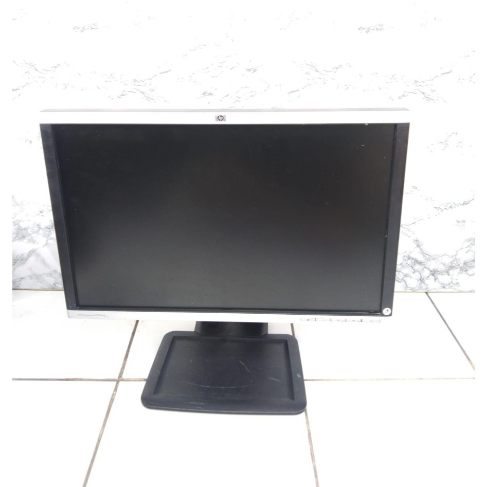 Jual LCD MONITOR HP LA2205WG UKURAN 22INC RESOLUSI 1680 X 1050 PORT DVI ...