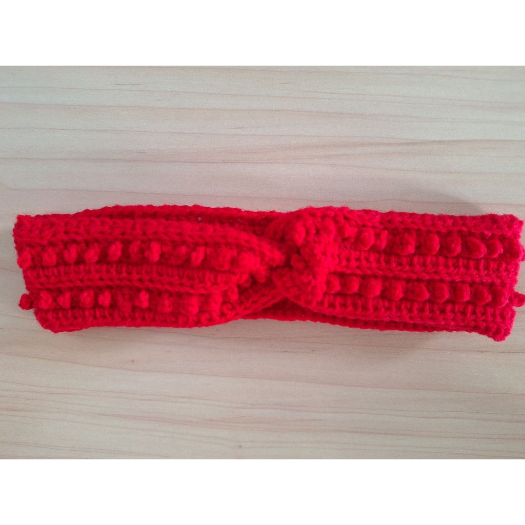 Jual Bandana Rajut / Bando Rajutan Bandana Rajut Premium / Bandana ...