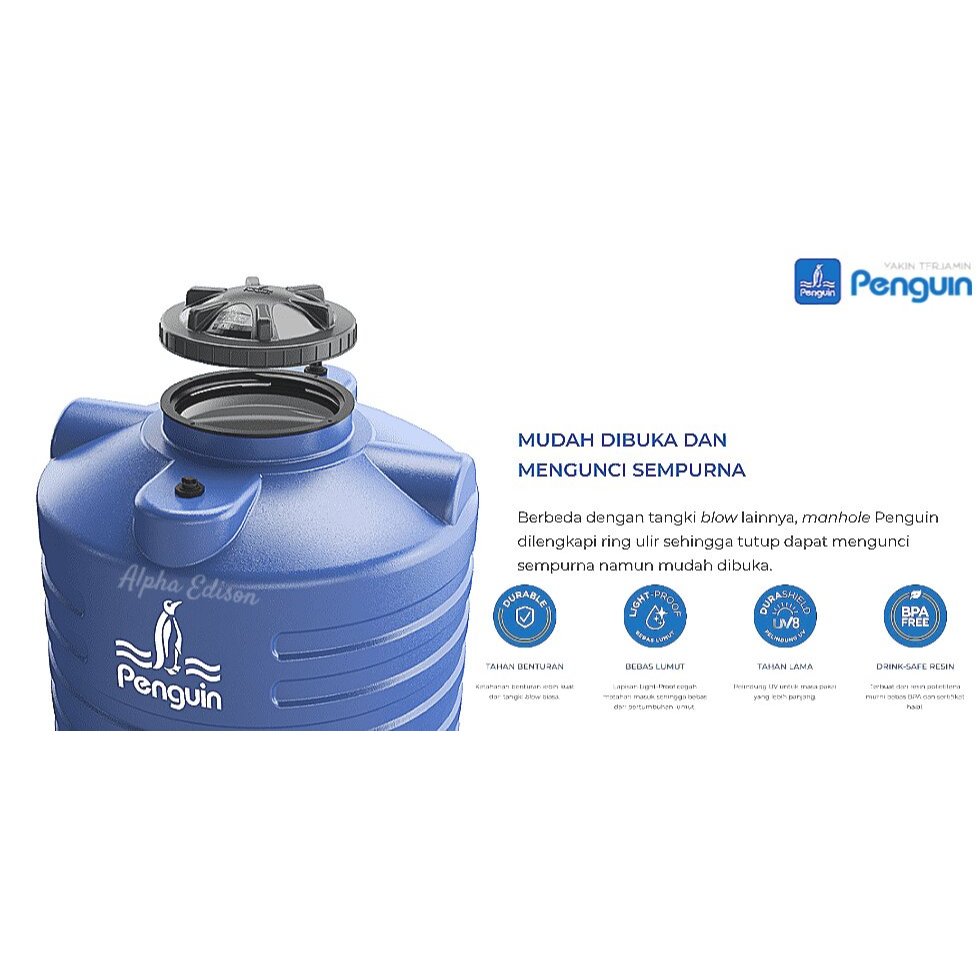Jual Penguin Blow Toren Air Pinguin Tangki Air Tandon 250L 300L 500L ...