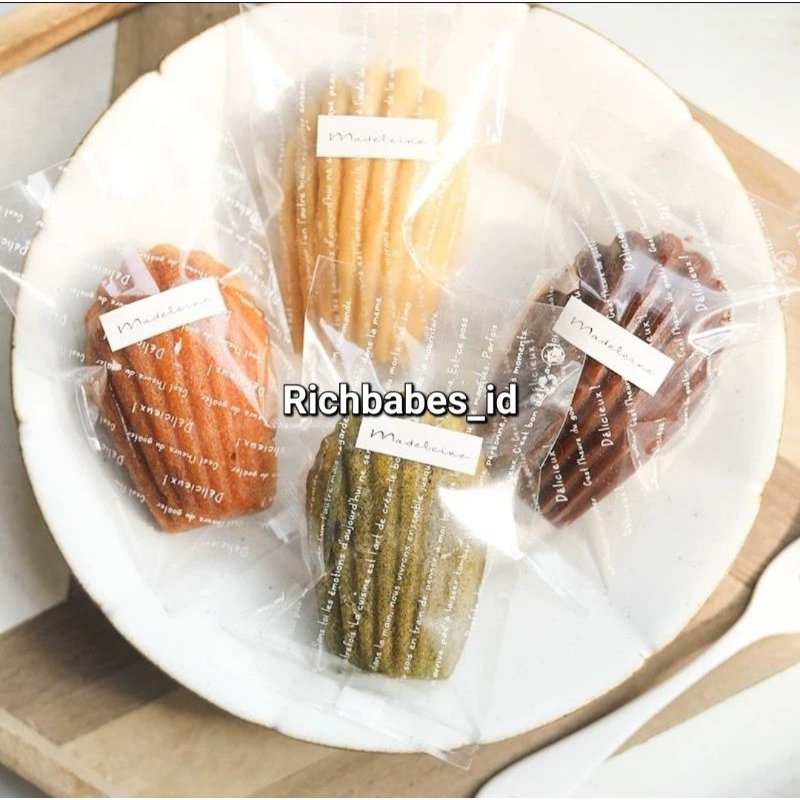 Jual [richbabes] Plastik madeline kemasan madeleine plastik financier ...