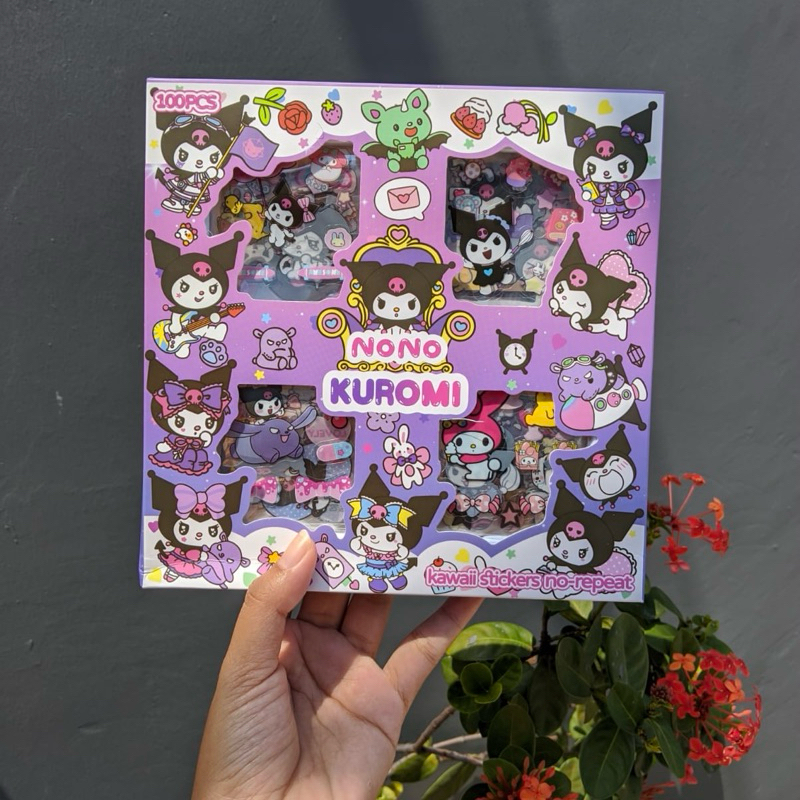Jual Stiker Sanrio Karakter Kuromi dan Melody Anti Air Korea Lucu / Sticker Kuromi | Shopee ...