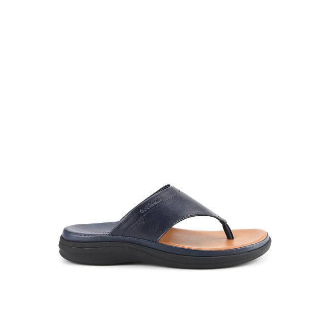Jual Obermain Sandal Pria EUGAN HENGKY Navy OJ6338NVY | Shopee Indonesia
