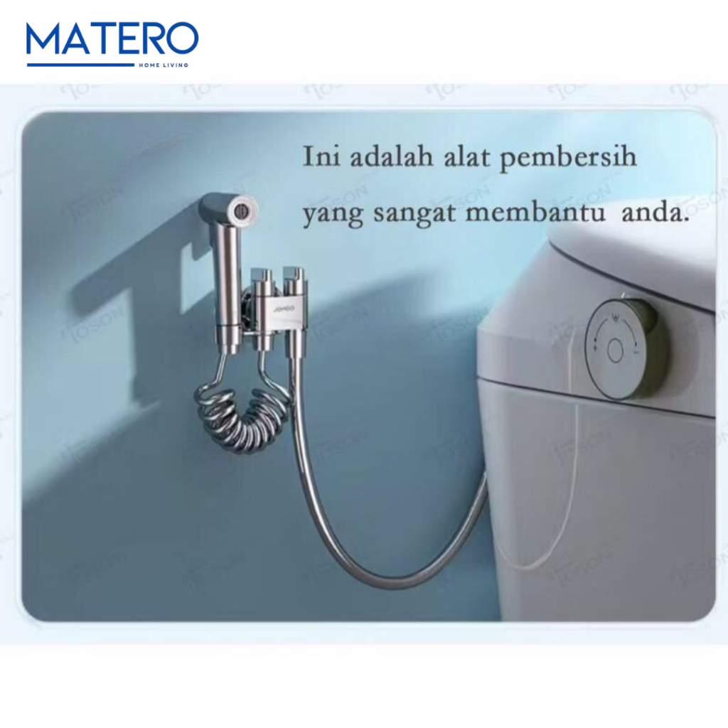 Jual MATERO - Jet Shower Set Baru dengan Kontrol Ganda 3 Mode (Pendamping Toilet) Jomoo | Shopee ...