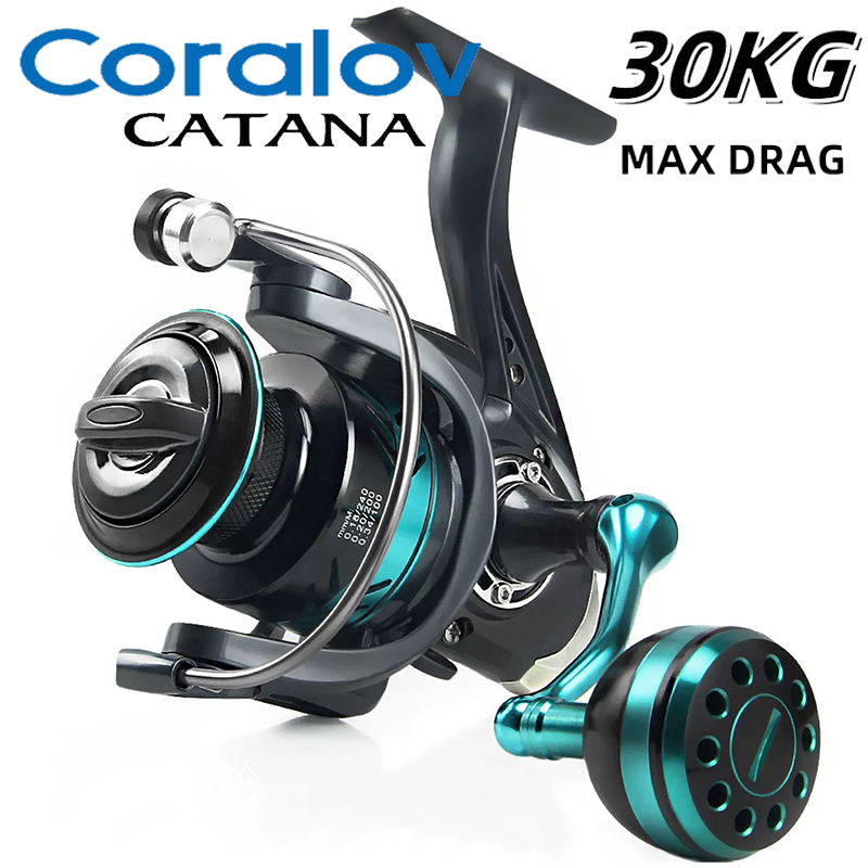 Jual Reel Pancing Metal Coralov Saltwater Gulungan Reel Pancing Ikan ...