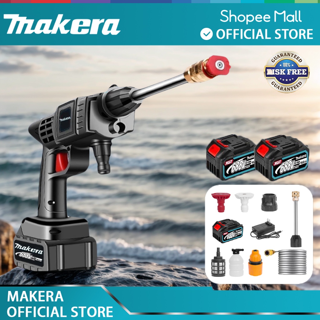 Jual Makera 688V Max jet cleaner mesin cuci mobil Semprotan cuci motor ...
