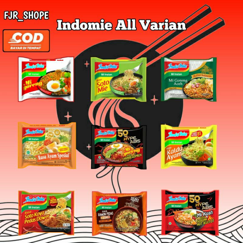 Jual Indomie Goreng dan Kuah All Varian | Shopee Indonesia