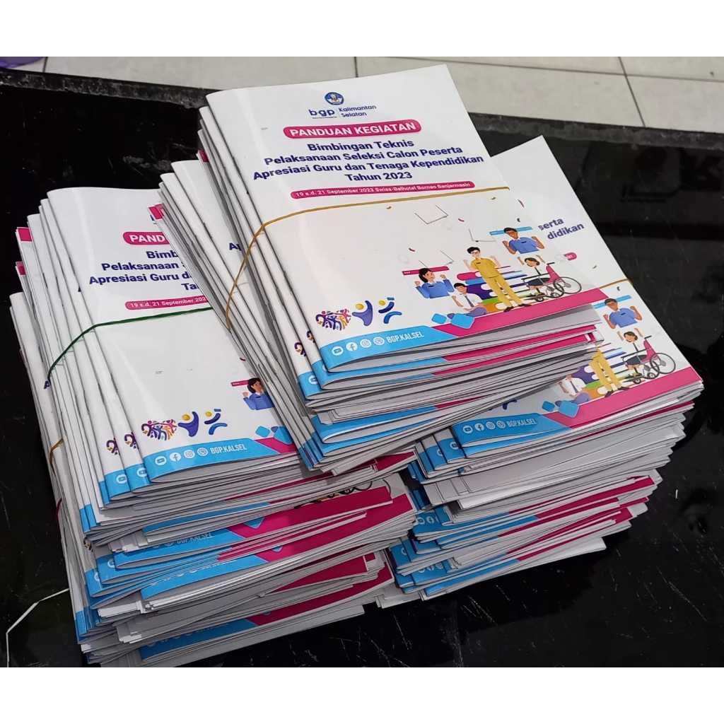 Jual CETAK BOOKLET HVS A5 ISI HALAMAN WARNA | Shopee Indonesia