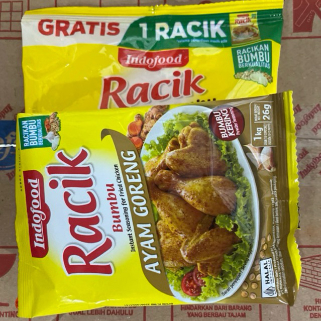 Jual racik tepung bumbu ayam krispi / serbaguna 210gr(gratis racik ayam ...