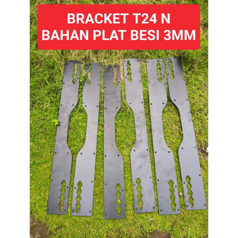 Jual bracket T24 N bahan plat besi tebal 3 mm | Shopee Indonesia