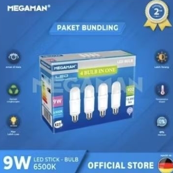 Jual Megaman LED Stick 9W Putih | Shopee Indonesia