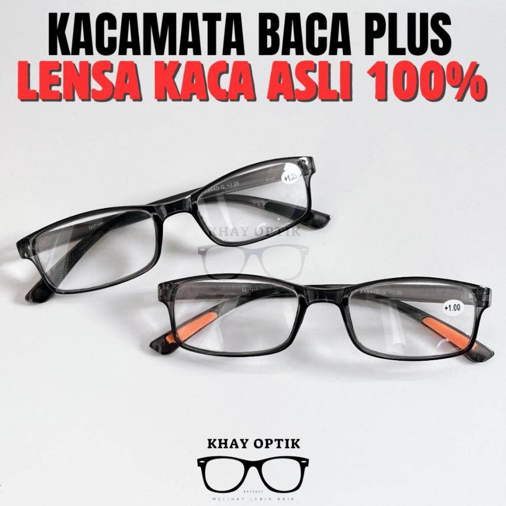 Jual Kacamata baca plus ASLI LENSA KACA Frame Lentur kacamata super fokus kacamata baca plus ...