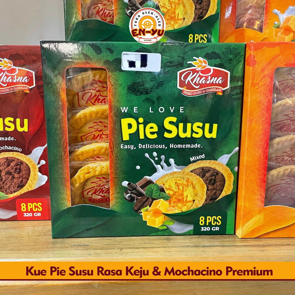 Jual Kue Pie Susu Box Premium Isi 8 Pcs / Oleh-oleh Khas / Kue Pie ...