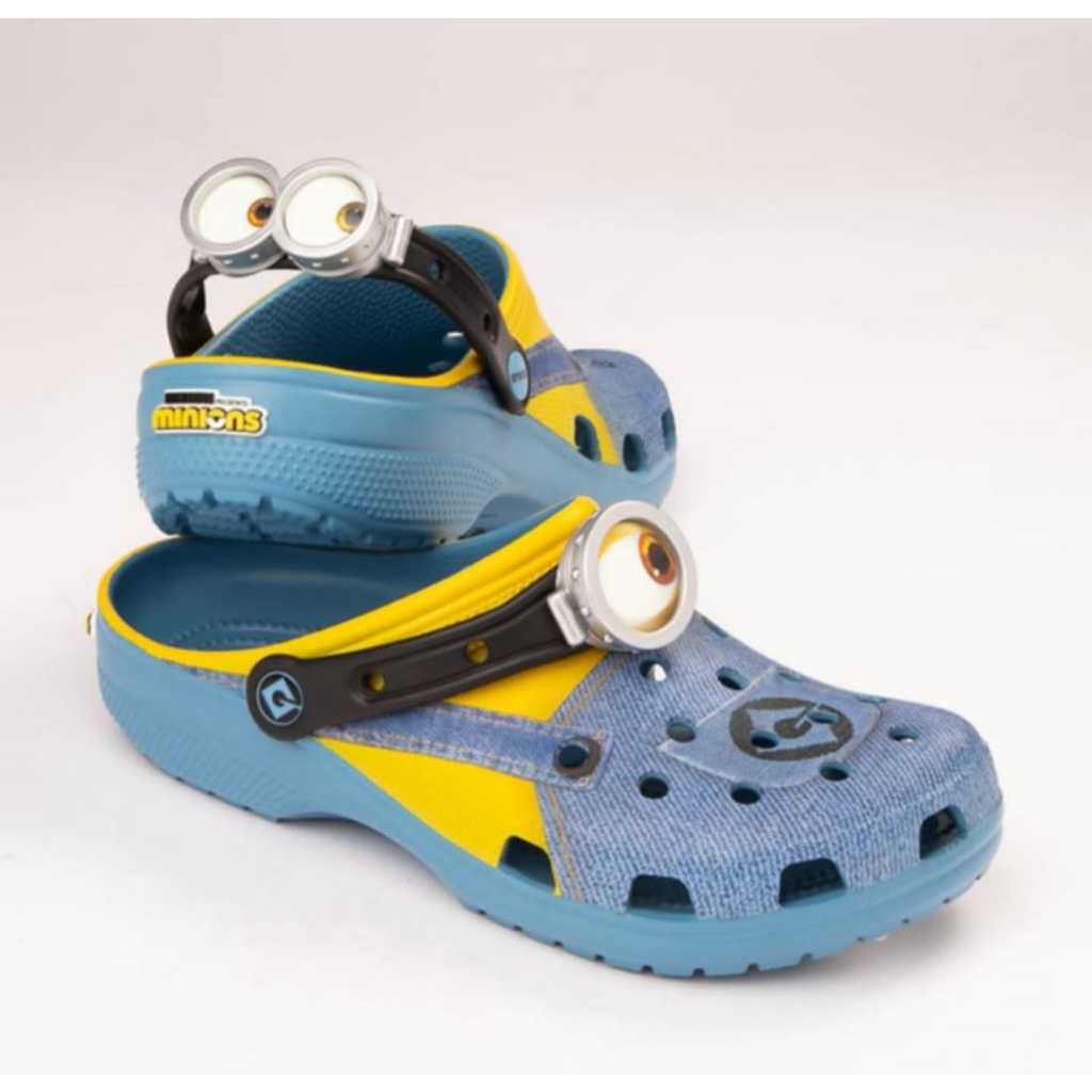 Jual Crocs Minion Despicable Me Classic Clog Kids and Adults | Shopee ...