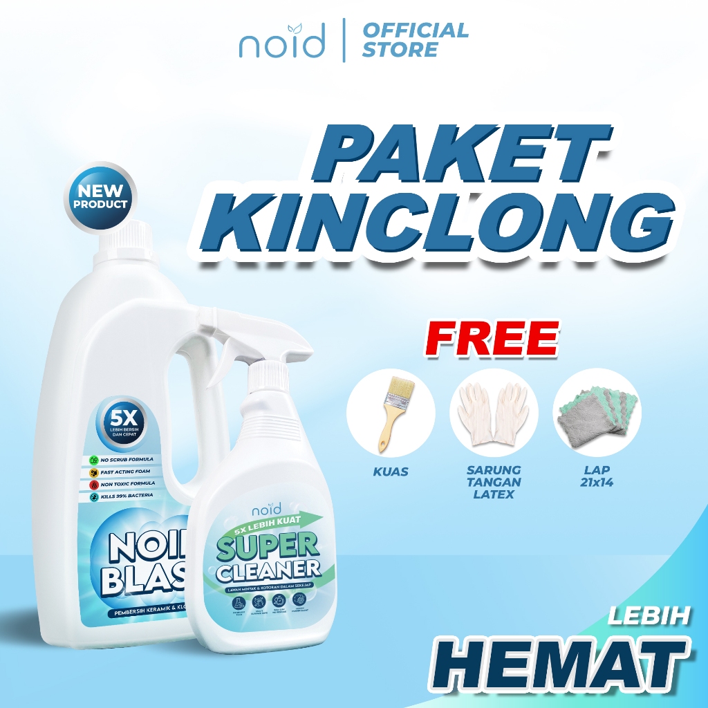 Jual Paket Kinclong - Cairan Pembersih Kerak Super Ampuh Pembersih ...