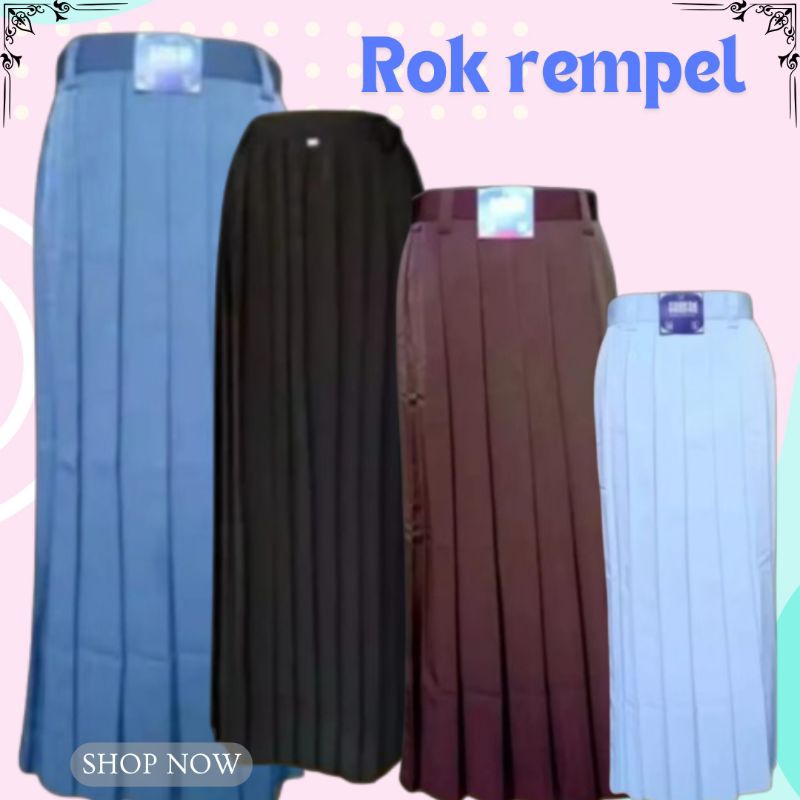 Jual Rok rempel seragam sekolah SMP SMA SMK | Shopee Indonesia