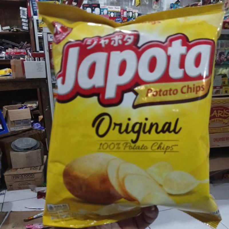 Jual Japota potato chips rasa original 68gr | Shopee Indonesia