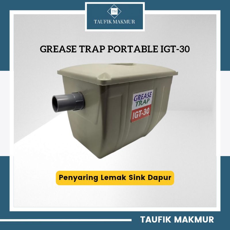 Jual Grease Trap Portable Indogreen Type IGT-30 Penyaring Lemak ...