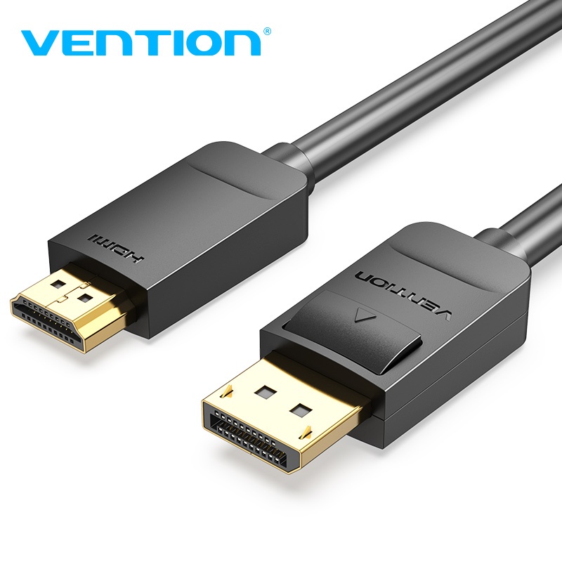 Jual Vention HAD 1.5M Kabel DisplayPort (DP) Male to HDMI Male | Shopee ...