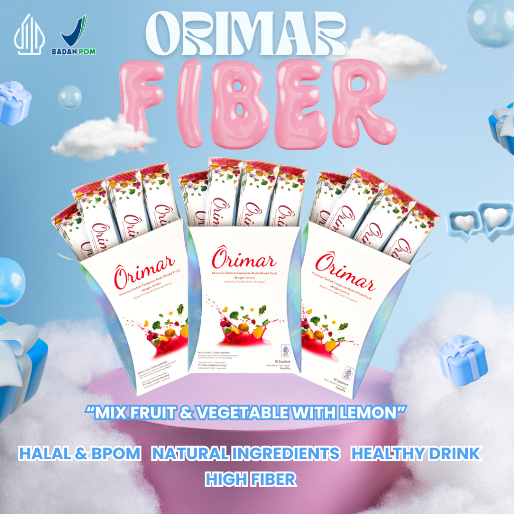 Jual Orimar Drink Mixed Fruit with Lemon - Suplemen Detox Pelansing Penurun Berat Badan ...