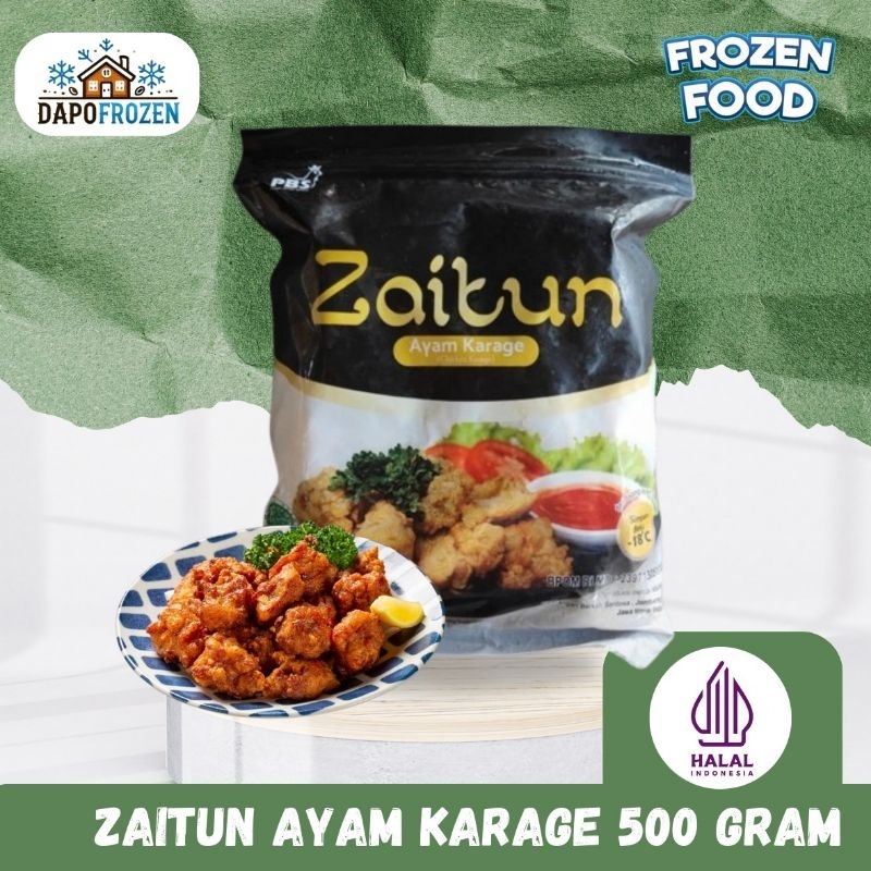 Jual Zaitun Chicken Karage 500 gram - Frozen Food | Shopee Indonesia